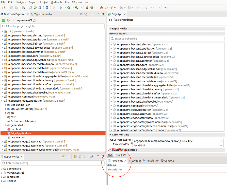 Openems no longer builds in Eclipse - English Forum - OpenEMS Community