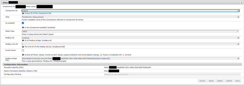 Gridmeter not showing up - English Forum - OpenEMS Community