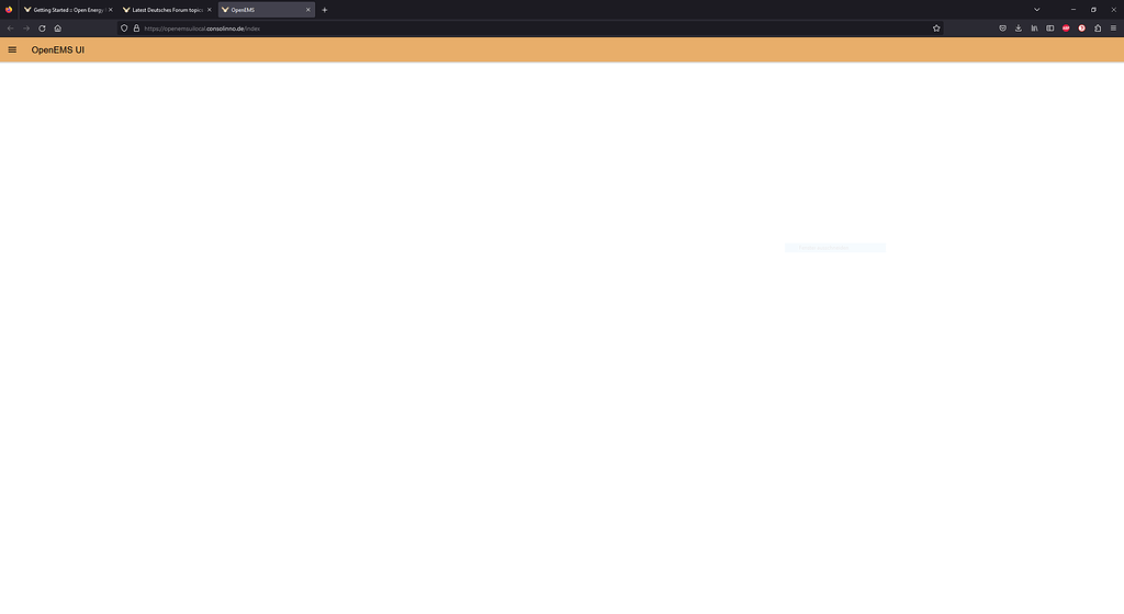 Problem bei der Umsetzung des Getting Started Tutorials - Deutsches Forum - OpenEMS Community