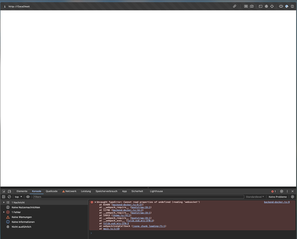 Docker: OpenEMS backend not working out of the box - English Forum - OpenEMS Community