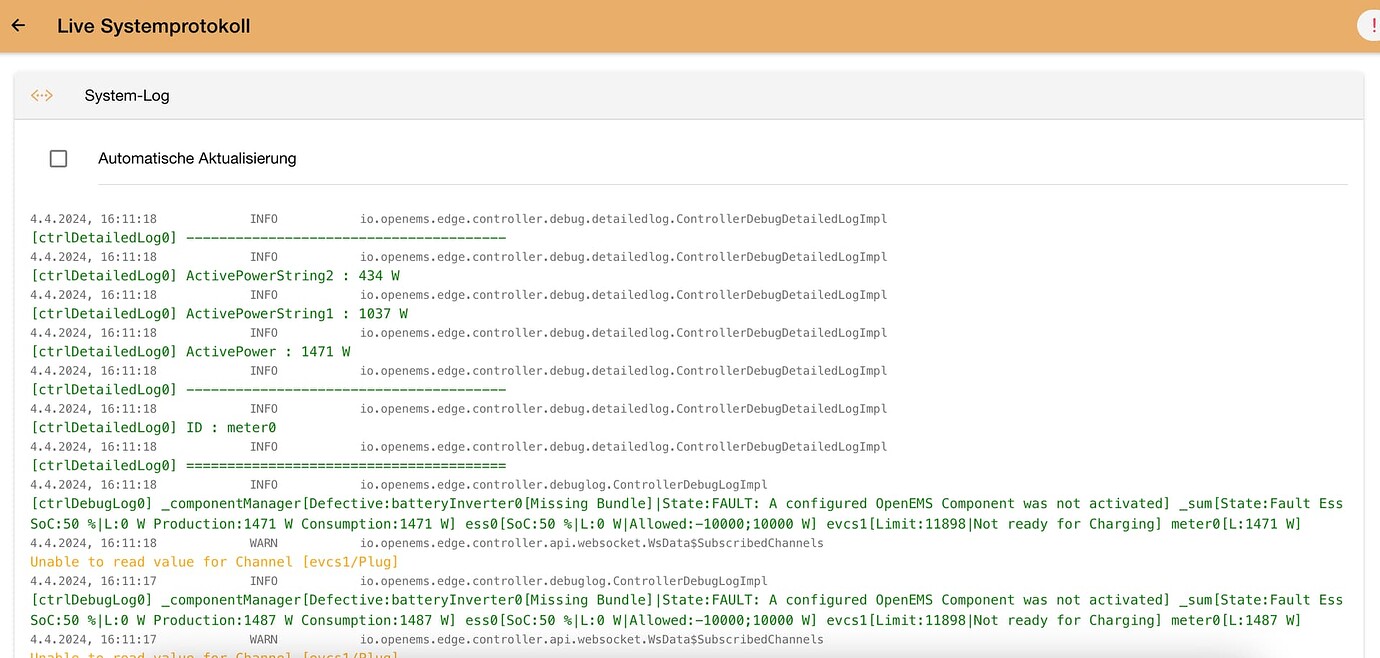 Implementation DEYE Inverter - Approach - English Forum - OpenEMS Community